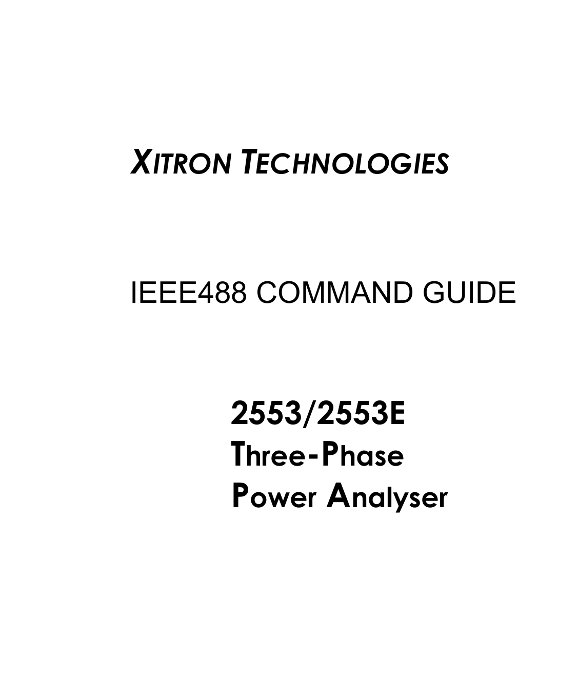 XITRON 2553 Command Guide Manualzz xitron-2553-command-guide-manualzz