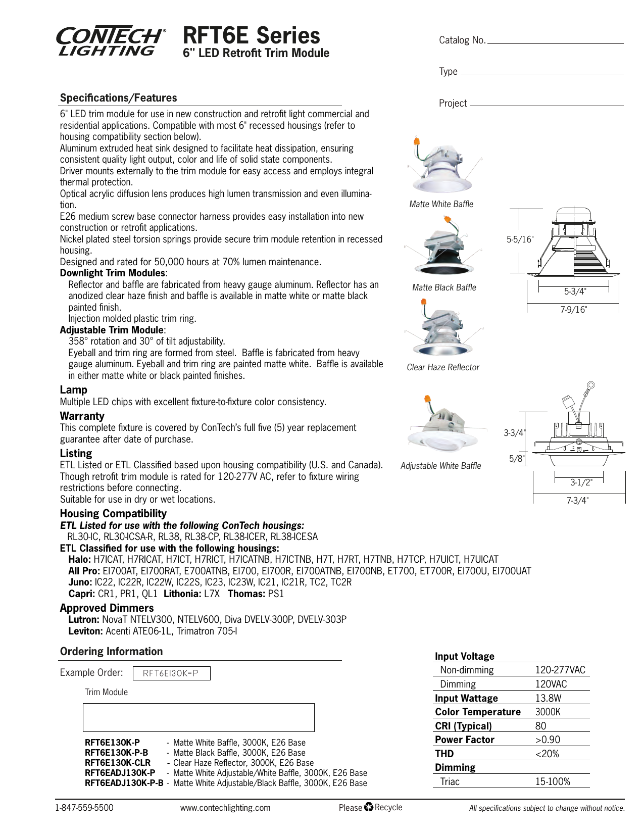 Contech Lighting Canada | Shelly Lighting