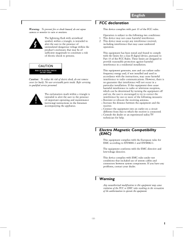 Philips Observation system VSS2364 User Manual | Manualzz