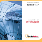 Chapter 16: Sentinel Admin Control Center. SafeNet v.7.4 | Manualzz