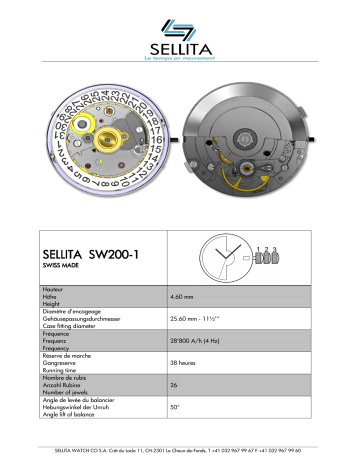 SELLITA SW200-1 Technical Documentation | Manualzz