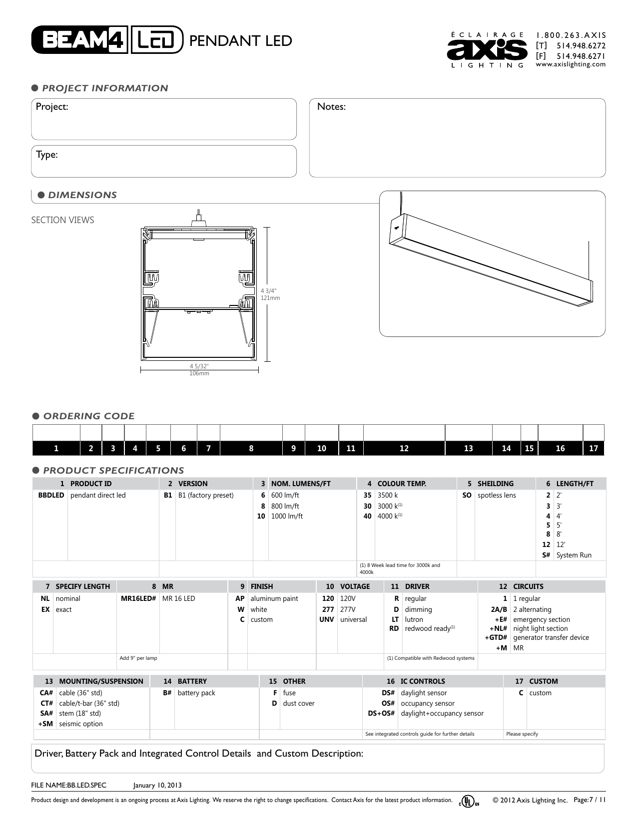 Axis Lighting Beam 3 - The Best Picture Of Beam