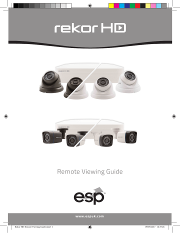 ESP HDview Remote Viewing Manual | Manualzz