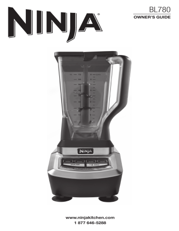 Ninja BL780 Supra Kitchen System® User manual | Manualzz
