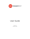 ThoughtSpot Software User Guide | Manualzz
