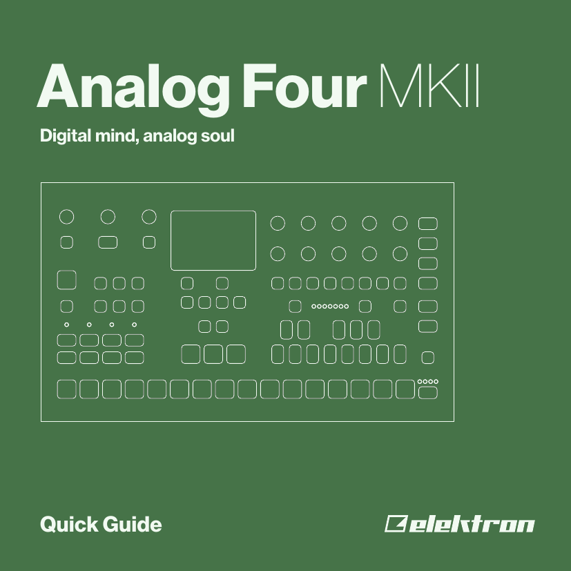 Analog Four MKII | Manualzz