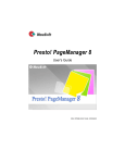 Presto! PageManager 9 User's Guide | Manualzz
