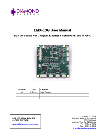 EMX ESG User Manual - Download Now | Manualzz