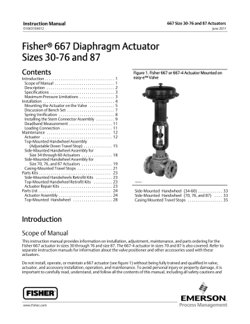 Fisher 667 Instruction manual | Manualzz