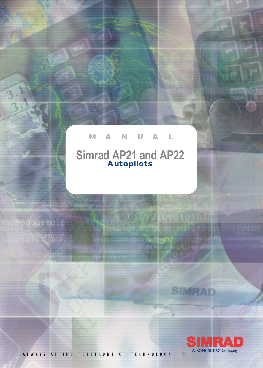 Simrad AP21 and AP22 Autopilots | Manualzz