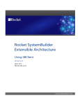 SBClient User Guide - Rocket SystemBuilder Extensible Architecture ...