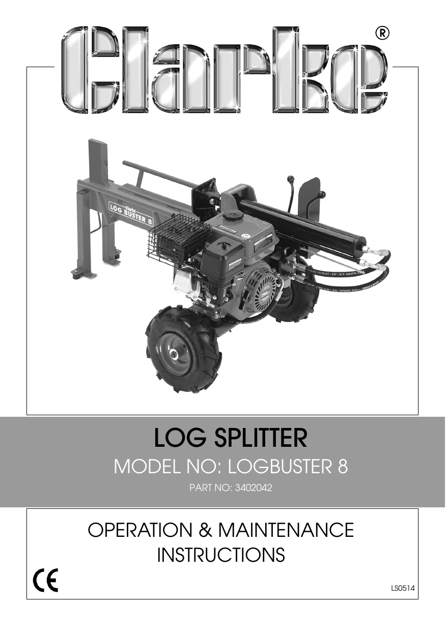 LOG SPLITTER Manualzz log-splitter-manualzz