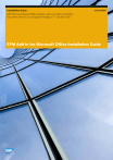 SAP EPM Add-in for Microsoft Office Installation Guide | Manualzz