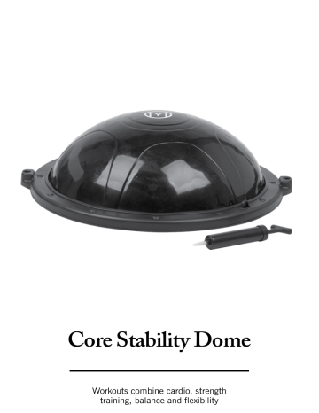 Core Stability Dome User Manual | Manualzz