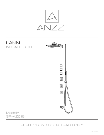 ANZZI LANN SP-AZ015 Shower System Installation Guide | Manualzz