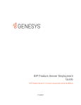 Genesys Workspace Desktop Edition Deployment Guide | Manualzz