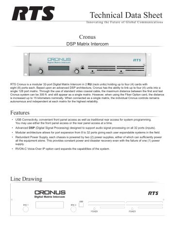 RTS Cronus Data Sheet | Manualzz
