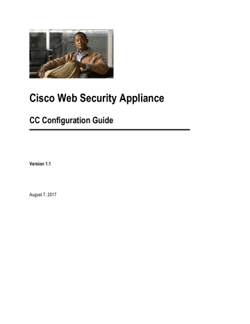 Cisco Web Security Appliance CC Configuration Guide | Manualzz