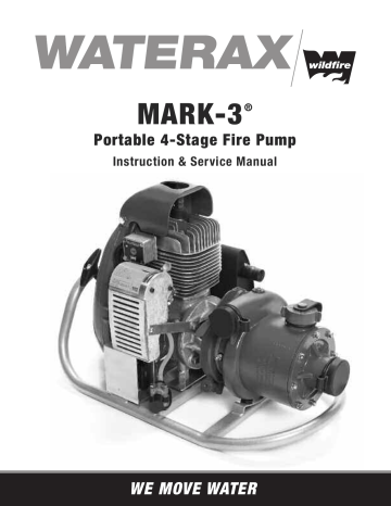 Fire Pump MARK-3 Portable 4-Stage Fire Pump Manual | Manualzz