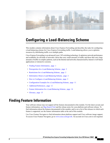 Cisco load balancing Configuration Guide | Manualzz