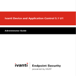 Ivanti Device and Application Control 5.1 Setup Guide | Manualzz