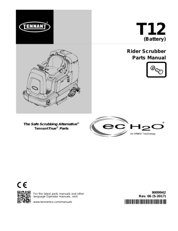 Tennant M-T12 Parts Manual | Manualzz