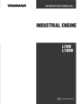 YANMAR L-W L70W, L100W Operation Manual | Manualzz