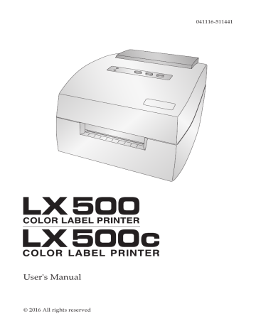 Primera LX500/LX500c/RX500 Owner Manual | Manualzz