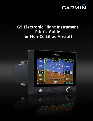 G5 Pilot's Guide for Non-Certified Aircraft | Manualzz