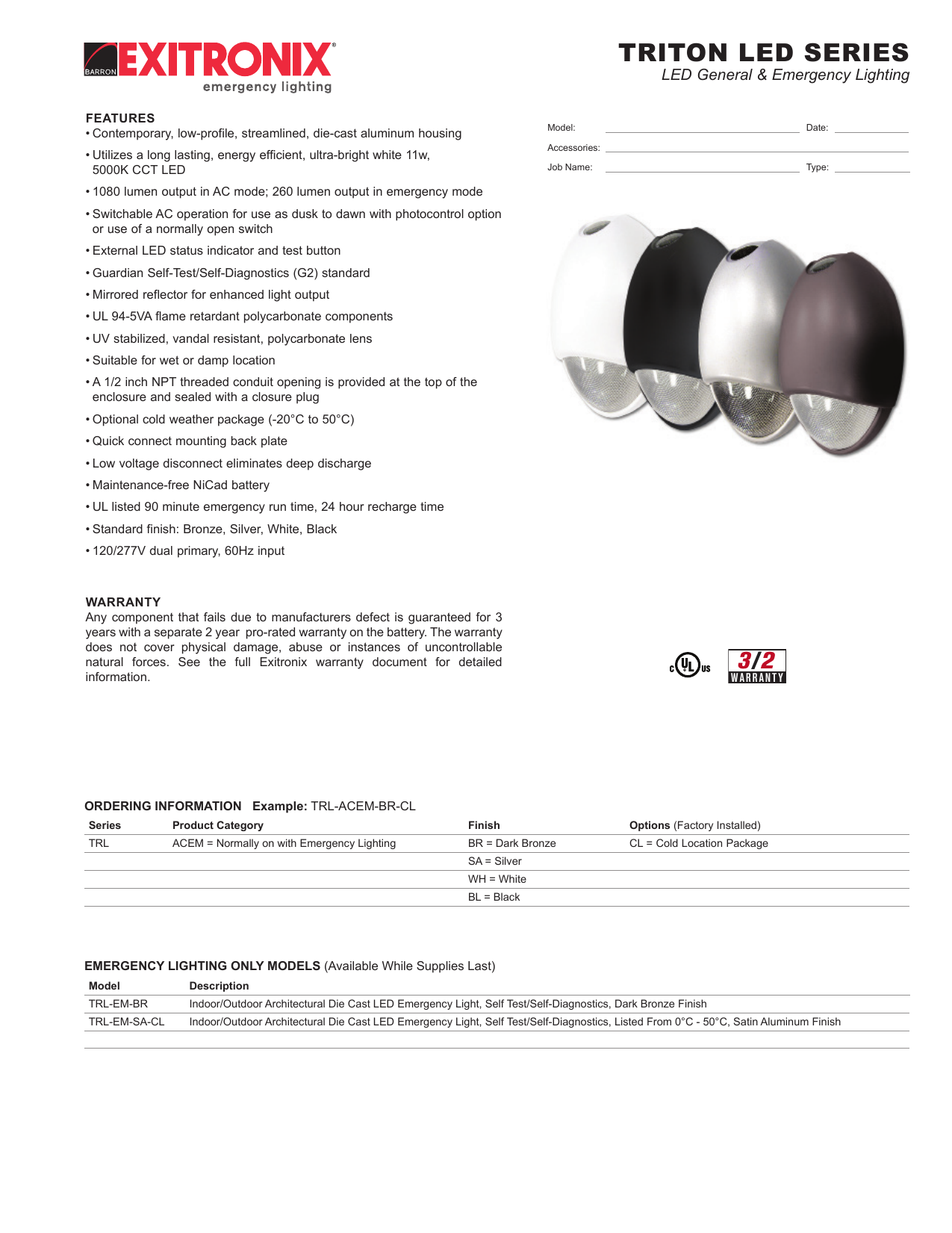 Exitronix Barron Lighting | Shelly Lighting