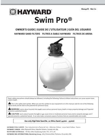 Hayward Swim Pro Owner's Manual | Manualzz