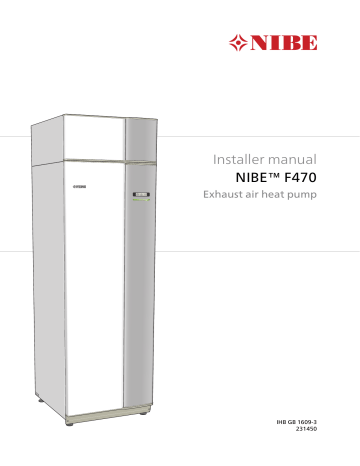 Nibe F470 Installer Manual | Manualzz