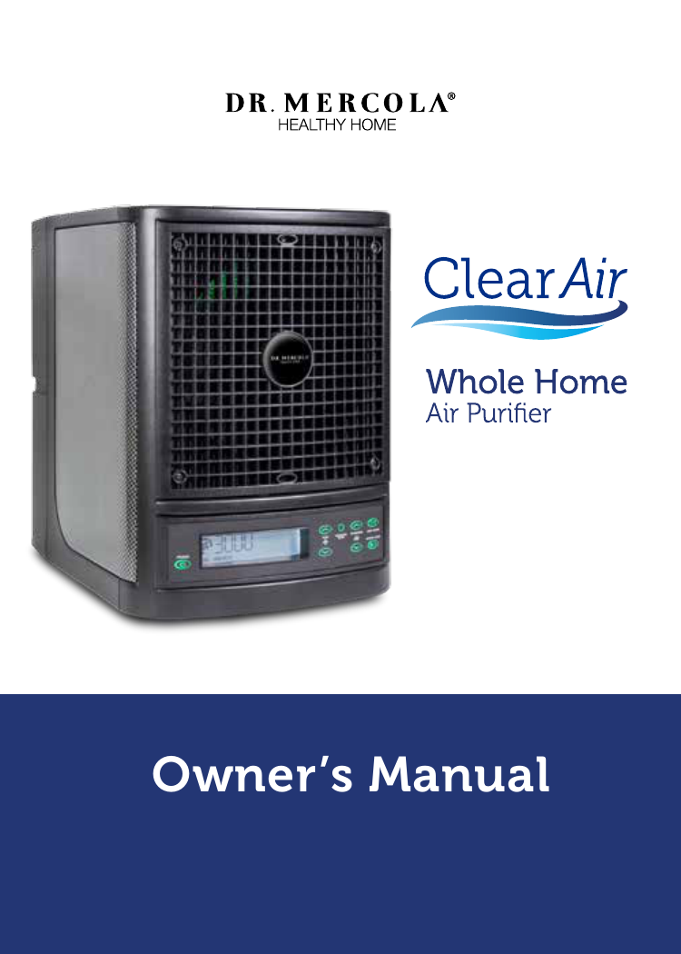 dr. Mercola Whole Home Owner's Manual | Manualzz