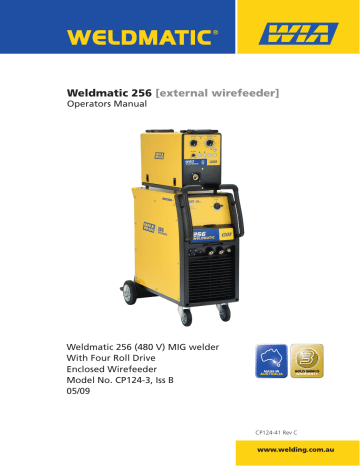 WIA Weldmatic 256 Owner Manual | Manualzz
