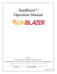 SunBlazer Heat Pump Operation Manual | Manualzz