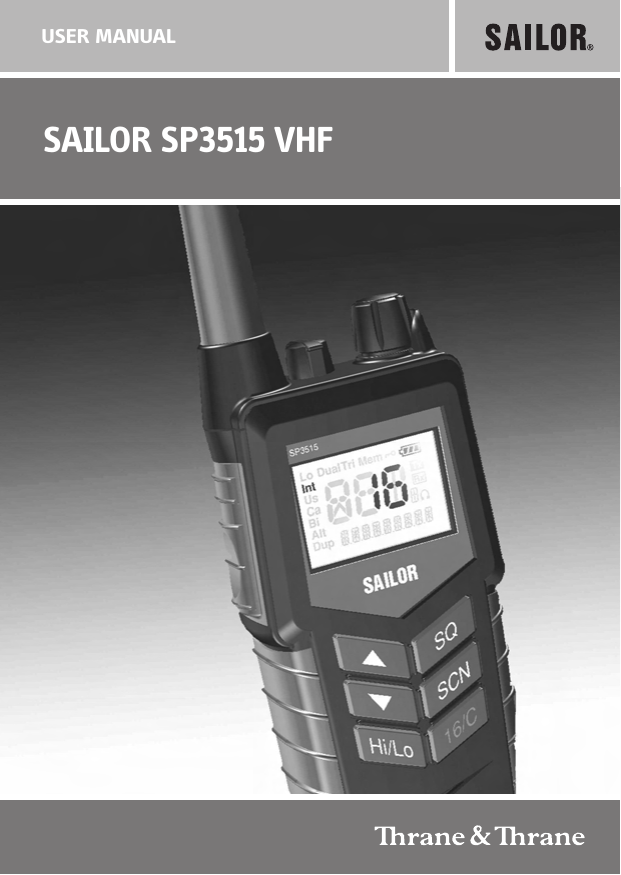 Sailor SP3530 ATEX User manual | Manualzz