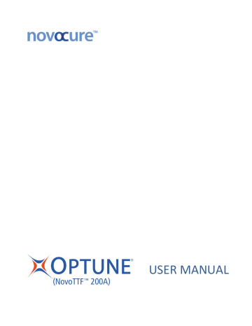 Optune Treatment Kit NovoTTF 200A User Manual | Manualzz