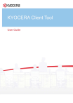 KYOCERA Client Tool User Guide | Manualzz