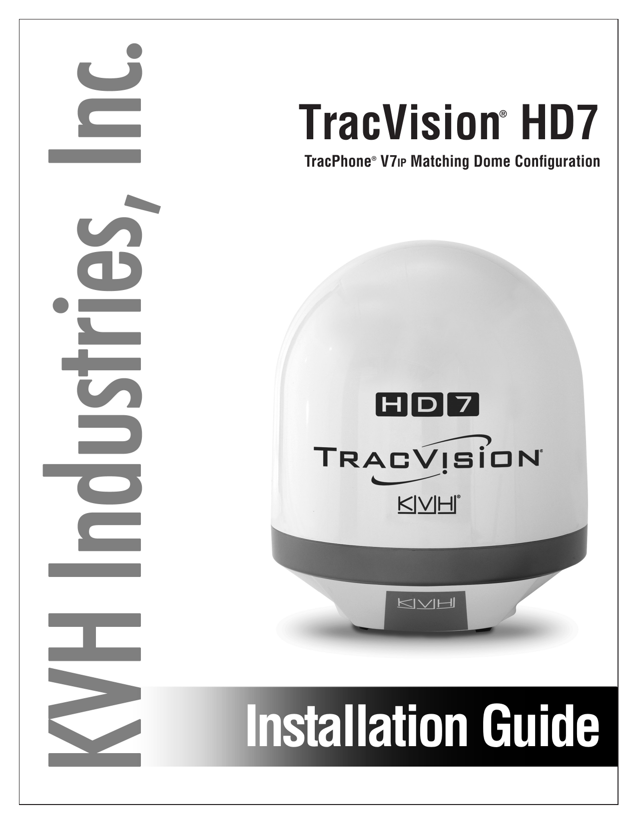 TracVision HD7 in TracPhone V7-IP Dome Installation Guide | Manualzz