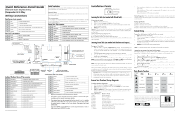 Directed Responder LE 2-Way Quick Reference Install Manual | Manualzz