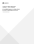 Liebert Mini-Mate2 8-Ton Technical Data Manual | Manualzz