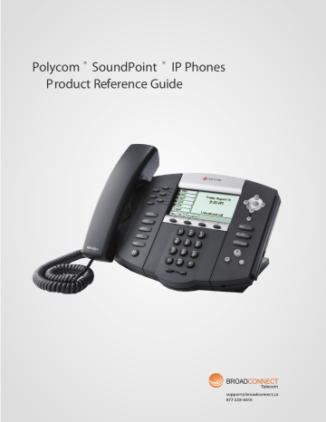Polycom SoundPoint Product Reference Manual | Manualzz