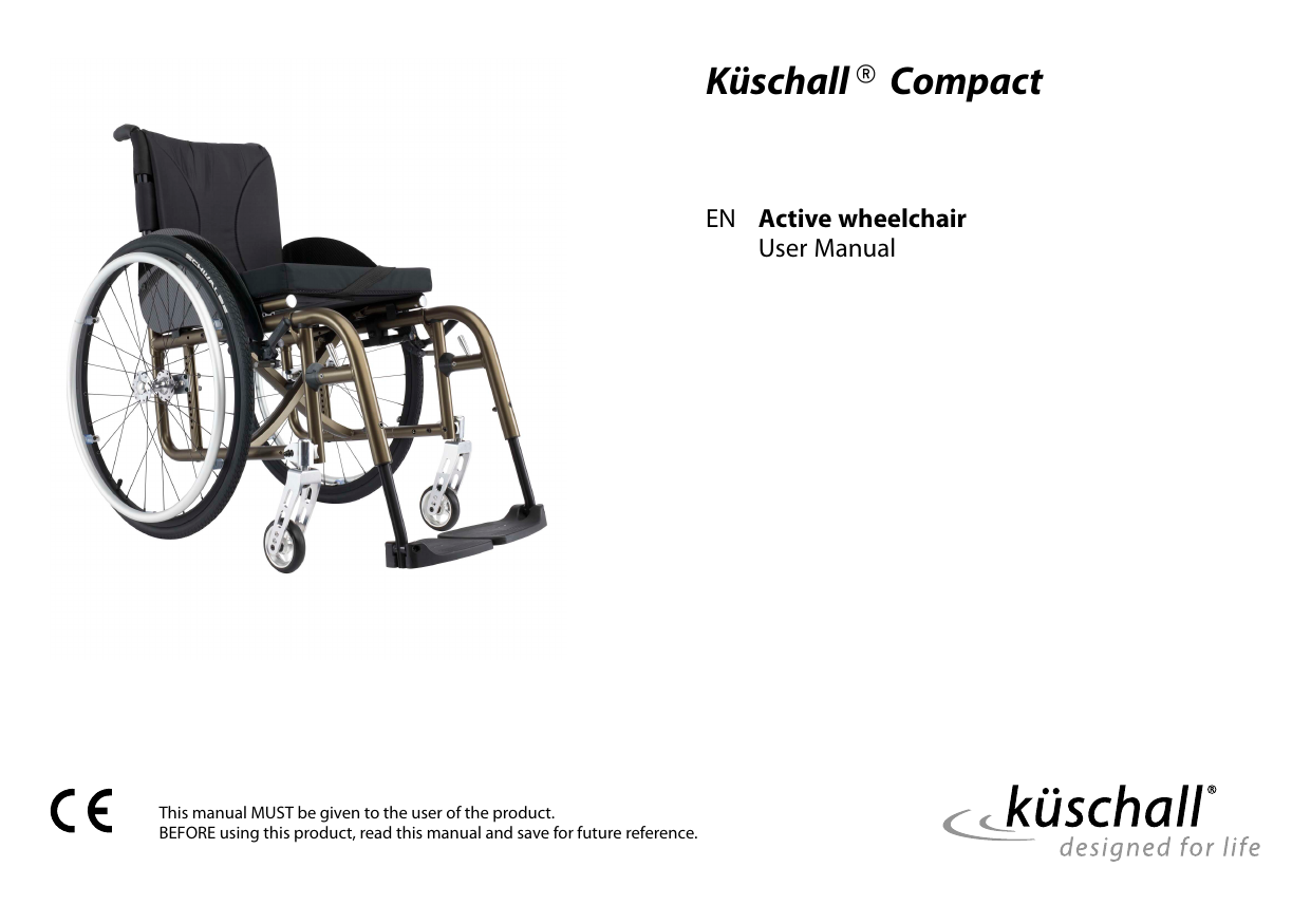 Kuschall compact User manual | Manualzz