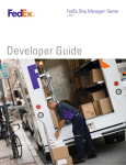 FedEx Ship Manager 2350 User Guide | Manualzz