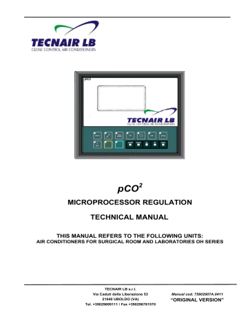 Tecnair LB OH Technical Manual | Manualzz