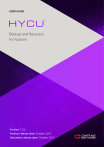 Hycu Backup and Recovery User Guide | Manualzz