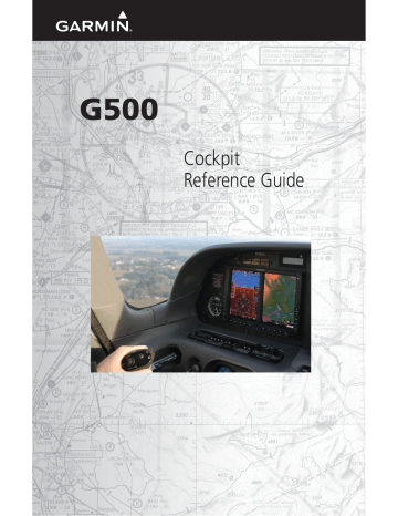 Garmin G500 GDU 620 Cockpit Reference Guide | Manualzz