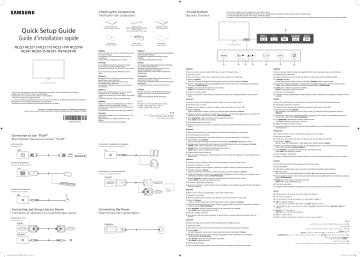 Samsung Samsung Zero Client Monitor NC241 Quick Setup Guide | Manualzz