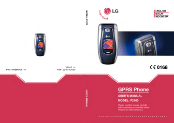 LG F2100 User's Guide | Manualzz