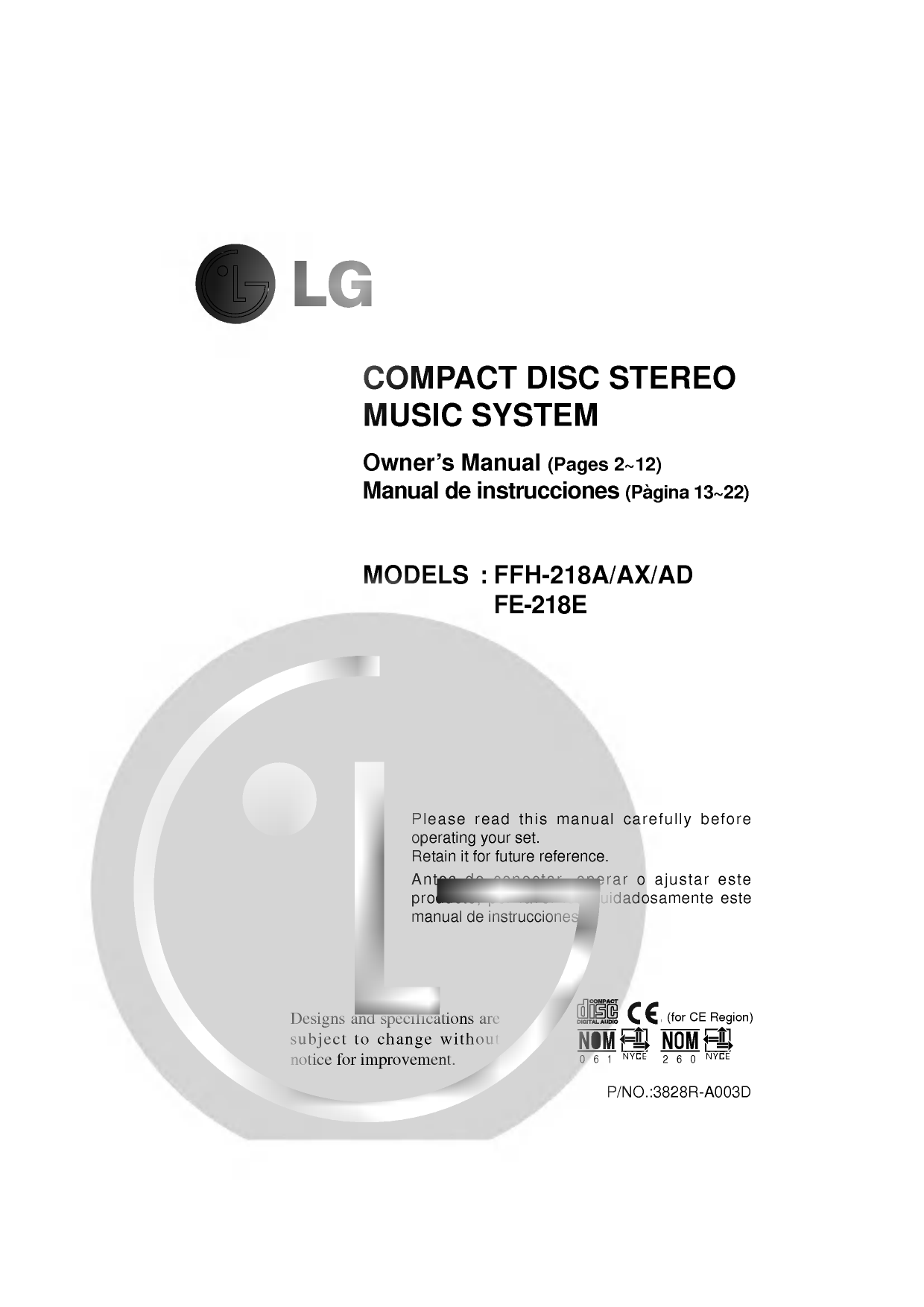 Инструкция lg ffh 3785